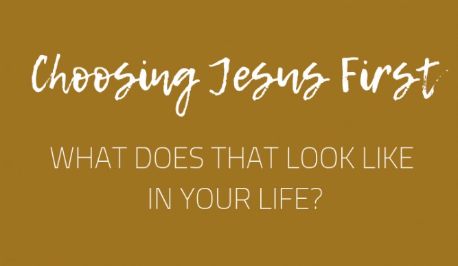 Choosing Jesus | jodygreenwood